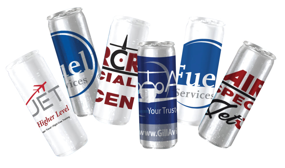 Custom Printed Sleek Aluminum Spring Water Cans (12oz) UNI – Premier ...